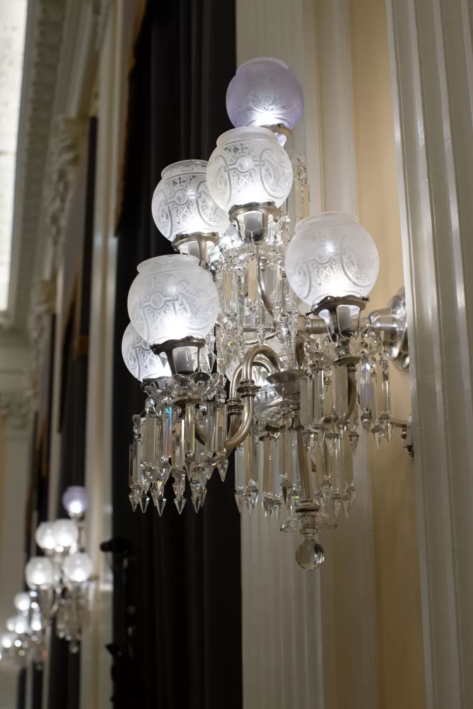 Cannon Light Fixture Restoration | Architect of the Capitol